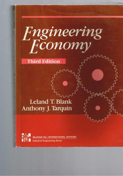 Engineering Economy - Third Edition